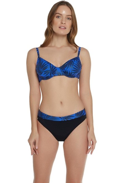 Eros 70 Kadın Balenli Bikini - Siyah Eros 70 Kadın Balenli Bikini - Siyah
