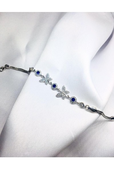 Gökdeniz 925 Kelebek Model Tasarım Gümüş Bileklik Gökdeniz 925 Kelebek Model Tasarım Gümüş Bileklik