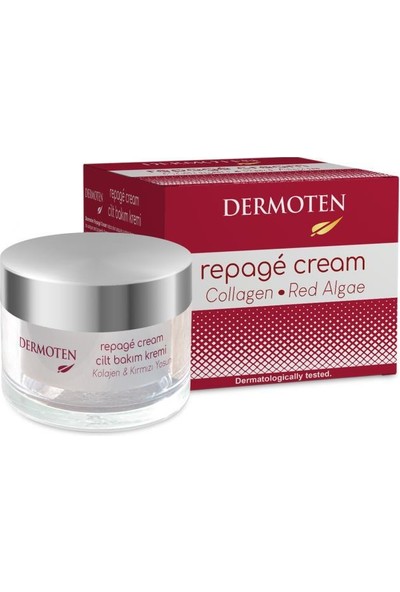 Dermoten Repage Kolajen & Kırmızı Yosun Cilt Bakım Kremi 50 ml