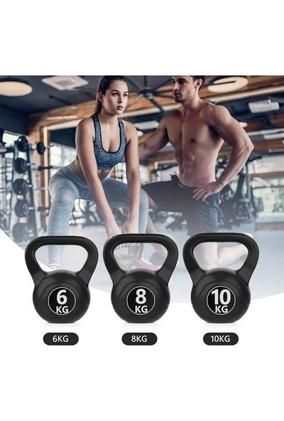 Leyaton Kettlebell Çaydanlık Tipi Dambıl Kettlebell Ağırlık