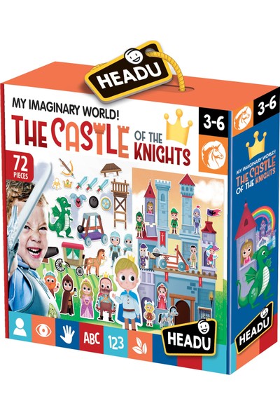 Headu Şövalyelerin Kalesi Yapboz ve Masal Oyunu