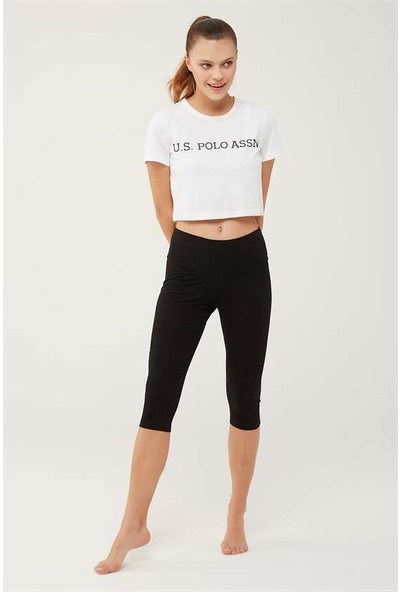 U.s. Polo Assn. Kadın Kısa Tayt 16608