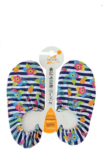 Mood Club Kaydırmaz Çok Amaçlı Havuz ve Deniz Patiği Striped Flower Mood Club Kaydırmaz Çok Amaçlı Havuz ve Deniz Patiği Striped Flower
