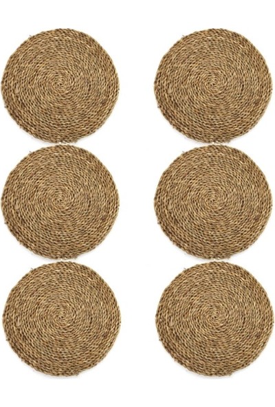 Açk Amerikan Servis Hasır Supla 30 cm. 6'lı Açk Amerikan Servis Hasır Supla 30 cm. 6'lı