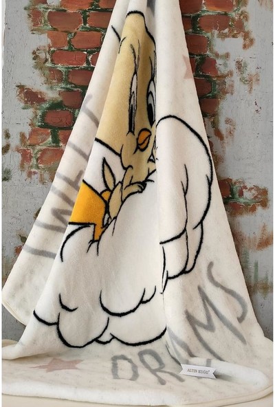 Özdilek Bebek Battaniyesi Tweety Star Lisanslı