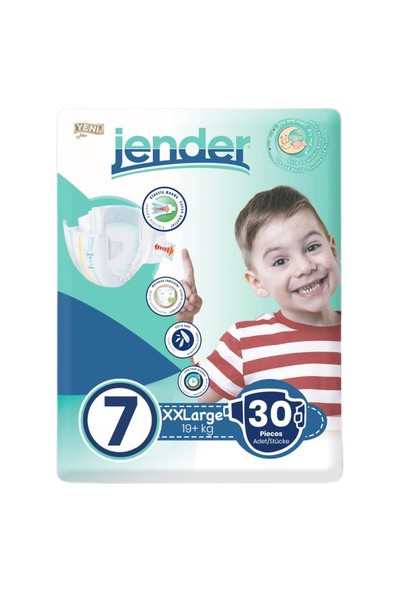 Jender Bebek Bezi 7 Numara 30'lu Jender Bebek Bezi 7 Numara 30'lu