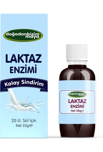 Doğadan Bizim Laktaz Enzimi 20 gr Doğadan Bizim Laktaz Enzimi 20 gr