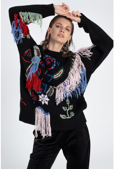 Miha Freya Kazak Siyah