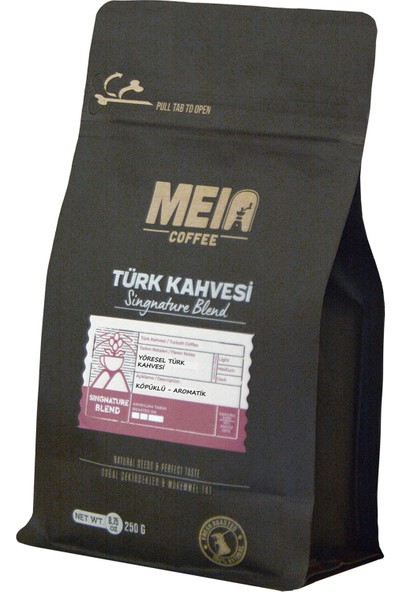 Meia Türk Kahvesi - Orta Kavrulmuş 250 gr