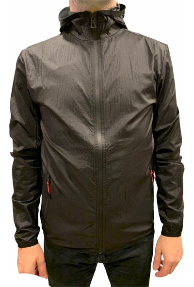 Exuma Wind Breaker M Erkek Siyah Rüzgarlık 1011010-02