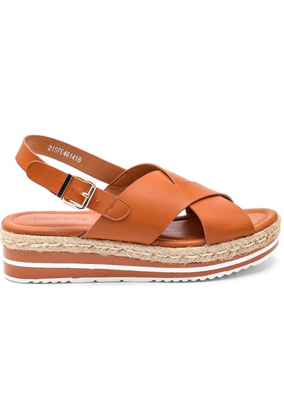Derimod Kadın Dolgu Topuk Sandalet