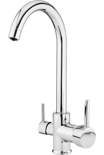 Truva Aster Arıtma Çıkışlı Evye Batarya Truva Aster Arıtma Çıkışlı Evye Batarya