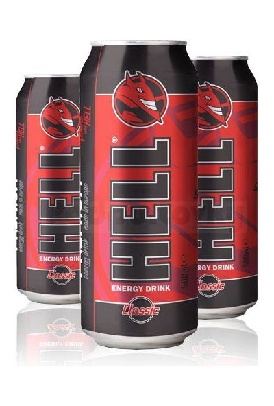 Hell Energy Drink 500 ml x 12 Hell Energy Drink 500 ml x 12