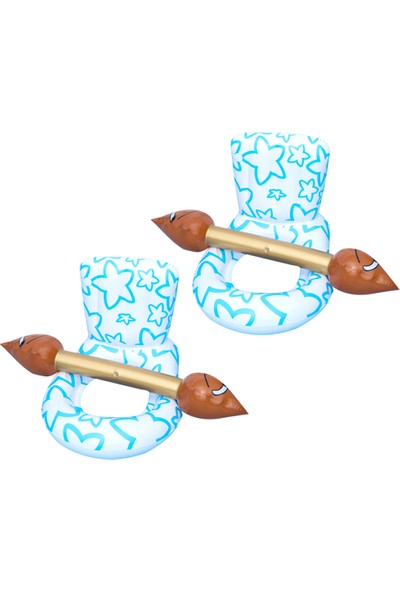 Fairy 4'lü Yüzme Havuzu Şişme Şamandıra Su Sporları (Yurt Dışından)