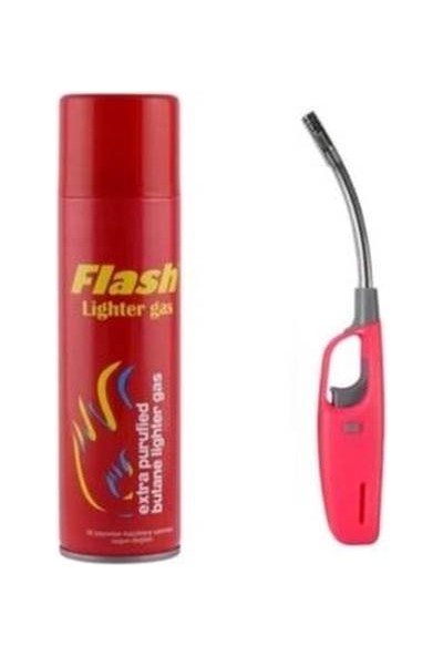 YYB Ocak Çakmağı + Flash Çakmak Gazı 270 ml