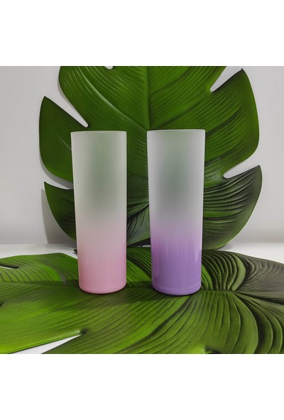 Morza Home Morzahome Cam 2li Vazo Lila-Pembe (Çap:6cm-Yuk:17 Cm) Morza Home Morzahome Cam 2li Vazo Lila-Pembe (Çap:6cm-Yuk:17 Cm)