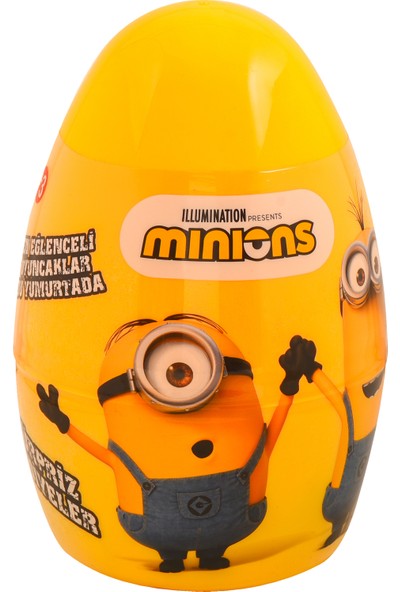 Mınıons Lisanslı Dev Sürpriz Yumurta 20 x 10 cm