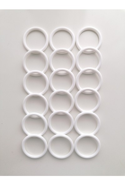 Sihirli Halka 1.kalite Lif Halkası - Plastik Halka 4.5 cm (25 Adet) Sihirli Halka 1.kalite Lif Halkası - Plastik Halka 4.5 cm (25 Adet)