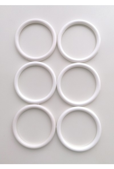 Sihirli Halka 1.kalite Lif Halkası - Plastik Halka 8 cm (75 Adet) Sihirli Halka 1.kalite Lif Halkası - Plastik Halka 8 cm (75 Adet)