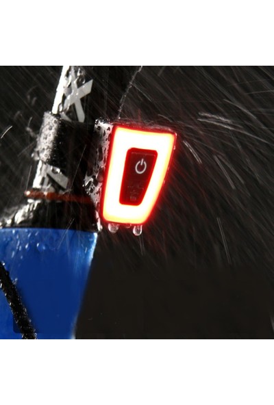 Cooltech Şarjlı USB Bisiklet Stop Arka Lamba Uyarı Işığı LED Su Geçirmez 150 Lümen 3 Mod Cooltech Şarjlı USB Bisiklet Stop Arka Lamba Uyarı Işığı LED Su Geçirmez 150 Lümen 3 Mod