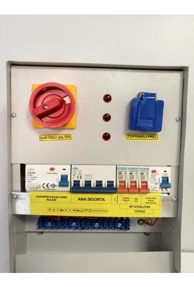 Oag Oag- Asansör Elektrik Dağıtım Panosu