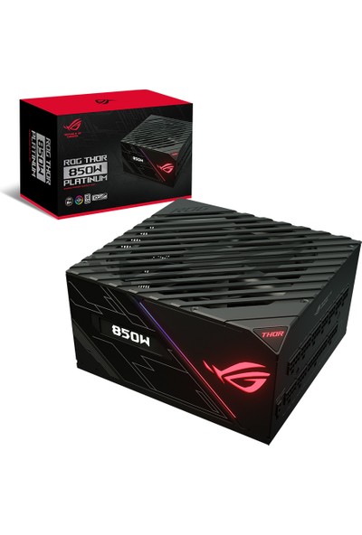 Asus ROG-THOR-850P-P 850W 80+ Platinum 135MM Full Modüler Gaming Power Supply Asus ROG-THOR-850P-P 850W 80+ Platinum 135MM Full Modüler Gaming Power Supply