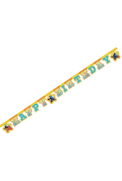 Partishop.net Kayıp Balık Dory Happy Birthday Banner