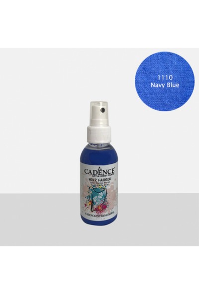 Cadence 1110 Navy Mavi Sprey Kumaş Boyası Cadence 1110 Navy Mavi Sprey Kumaş Boyası