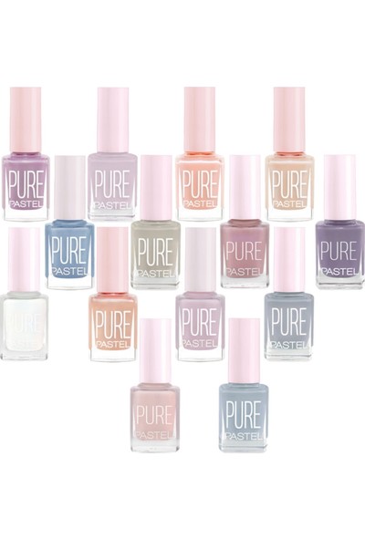 Pastel Pure Oje Süper Set (14 Adet) Pastel Pure Oje Süper Set (14 Adet)