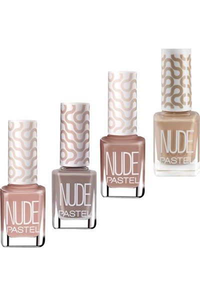 Pastel Nude Oje 4 Lü 55.set 765-106-759-761