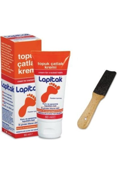 Lapitak Topuk Çatlak Bakım Kremi + Topuk Törpüsü Lapitak Topuk Çatlak Bakım Kremi + Topuk Törpüsü