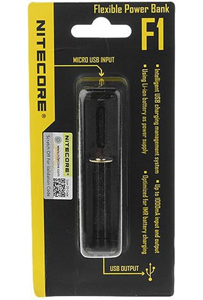 Nitecore Flexible Powerbank F1 Pil Şarj Aleti Nitecore Flexible Powerbank F1 Pil Şarj Aleti