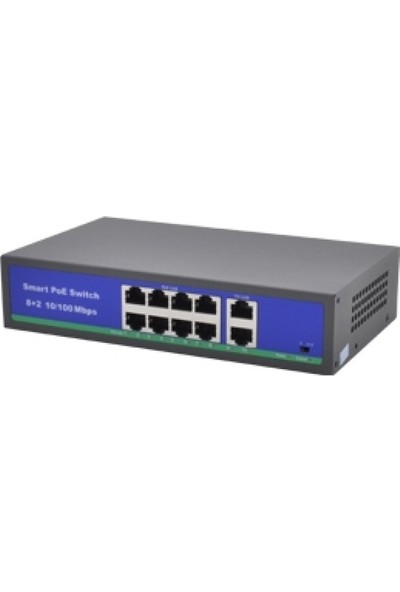 Isee 8 Port Poe Switch 10/100