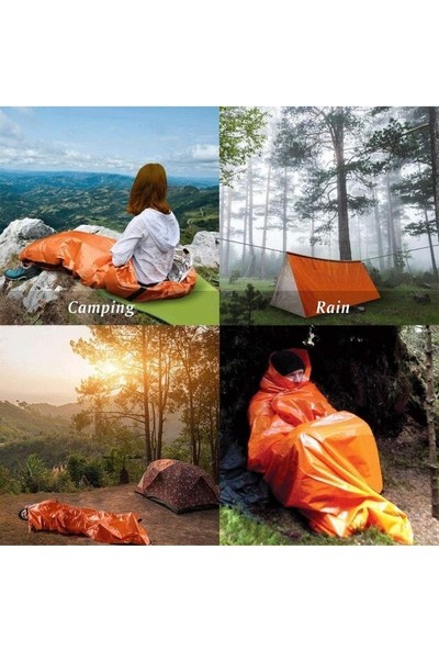Dream Plus Acil Durum Çok Amaçlı Kamp Battaniye Tulum Çantası