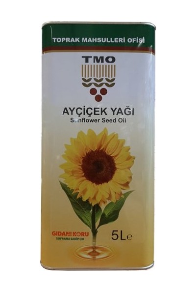 Tmo Teneke Ayçiçek Yağı 5 Lt Tmo Teneke Ayçiçek Yağı 5 Lt