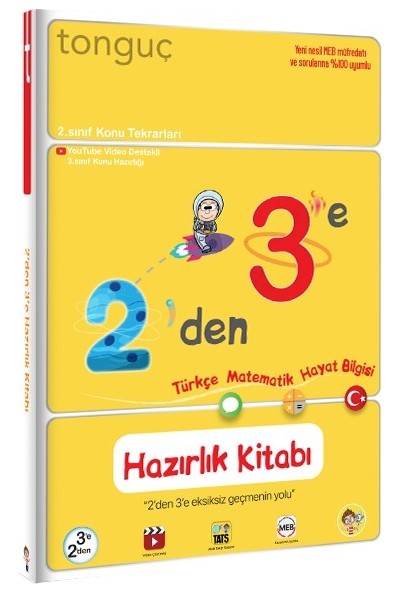 Tonguç Akademi 2 Den 3 E Hazırlık Kitabı