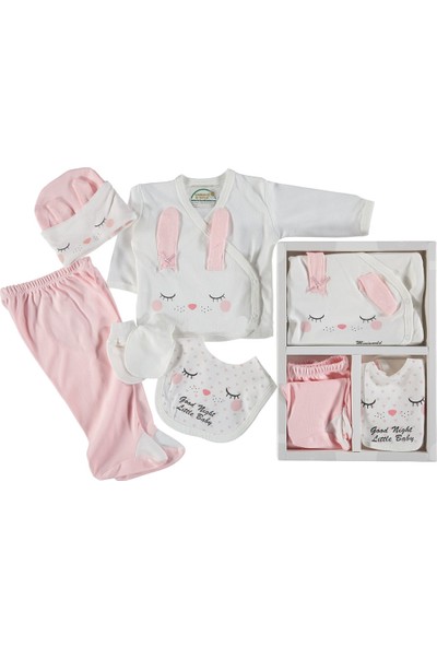 Miniworld Uyuyan Tavşan Desenli 5'li Body Zıbın Miniworld Uyuyan Tavşan Desenli 5'li Body Zıbın