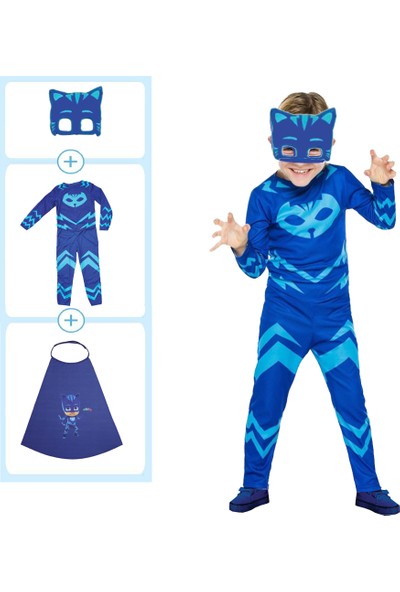 Online Çarşım Pijamaskeliler Maskeli Pelerinli Kedi Çocuk Kostümü Pjmasks Catboy Costume Online Çarşım Pijamaskeliler Maskeli Pelerinli Kedi Çocuk Kostümü Pjmasks Catboy Costume