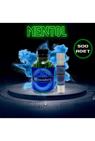 Heisenberg Mentol Topu(Nane Aromaı) 500 Adet+Aplikatör