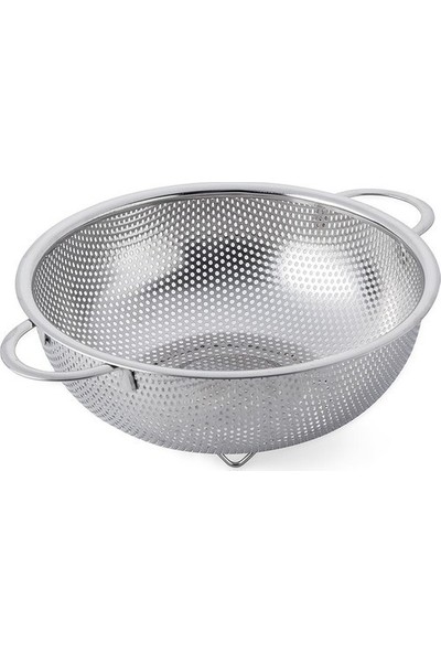 Sas Paslanmaz Çelik Kulplu Tencere Süzgeç 25 cm S-825
