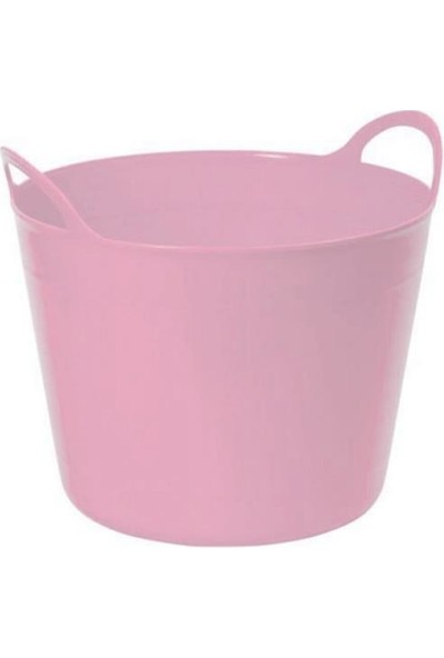 Saban Çok Amaçlı Büyük Boy Esnek Sepet Kova Pudra 42 Litre Saban Çok Amaçlı Büyük Boy Esnek Sepet Kova Pudra 42 Litre