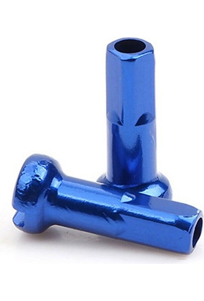 Kocatepe Bike Shop Kocatepebikeshop Bisiklet Siyah-Kırmızı-Mavi-Altın Jant Teli Başlığı 36 Adet Çelik 12MM