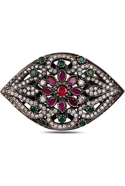 Gümüşhane Silver Zirkon Taşlı Otantik Broş Gümüşhane Silver Zirkon Taşlı Otantik Broş