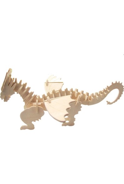 Vookou Dinozor Masif Ahşap Çocuk Eğitici Oyuncak Dıy Ahşap Ekleme ve Montaj Modelinin Puzzle 3D Vookou Dinozor Masif Ahşap Çocuk Eğitici Oyuncak Dıy Ahşap Ekleme ve Montaj Modelinin Puzzle 3D