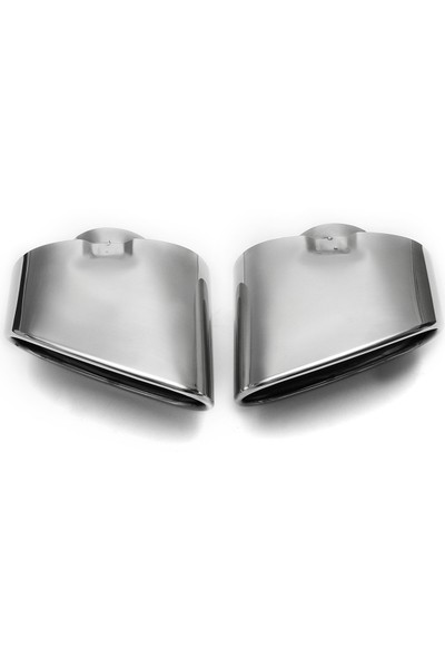 Xyanling Bmw X5 E70 İçin Çift Çift Krom Egzoz Susturucu Boru (Yurt Dışından)