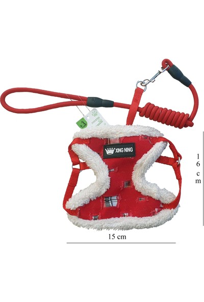 Xingning Kedi Köpek Peluş Abiye Göğüs Tasması