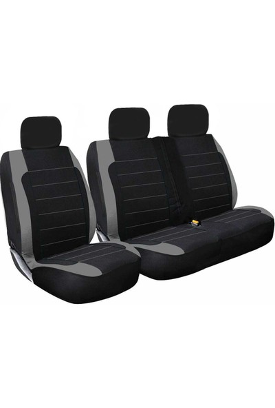 Xyanling Ford Transit Mk7 İçin 3'lü 2 + 1 Araba Koltuğu Koruyucu Gri Siyah Kumaş Kapakları (Yurt Dışından) Xyanling Ford Transit Mk7 İçin 3'lü 2 + 1 Araba Koltuğu Koruyucu Gri Siyah Kumaş Kapakları (Yurt Dışından)