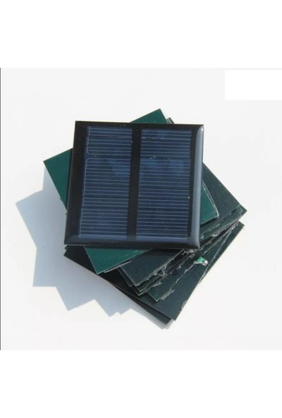 Emay Center Güneş Paneli, 72.5X70.5MM 6V / 100MA Mono Solar Panel Enerjisi Emay Center Güneş Paneli, 72.5X70.5MM 6V / 100MA Mono Solar Panel Enerjisi