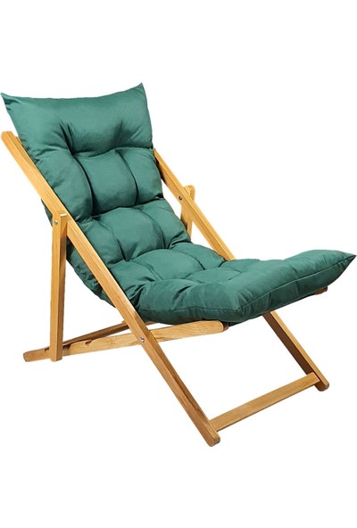 Bysay Ahşap Katlanabilir Taşınır Puf Minderli Şezlong. Plaj, Bahçe, Teras, Balkon Için (Haki) Bysay Ahşap Katlanabilir Taşınır Puf Minderli Şezlong. Plaj, Bahçe, Teras, Balkon Için (Haki)