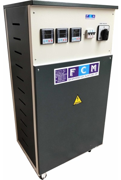 Fcm 150 Kva Trifaze Servo Regülatör Fcm 150 Kva Trifaze Servo Regülatör